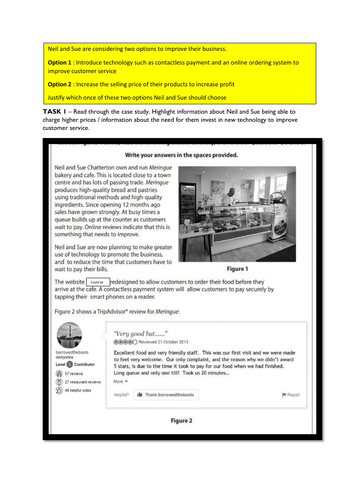 EDEXCEL BUSINESS 9 MARKERS - MASTERCLASS + ACCOMPANYING WORKSHEET ...