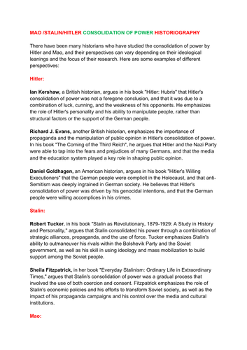 Paper 2-The Authoritarian States- Emergence , Consolidation and ...