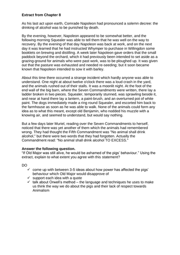 Animal Farm Scheme of Work | Teaching Resources