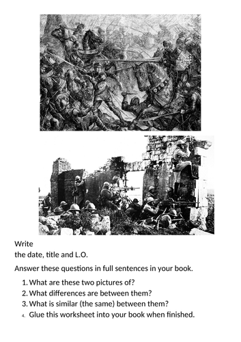 Britain joins World War I (lesson3) | Teaching Resources