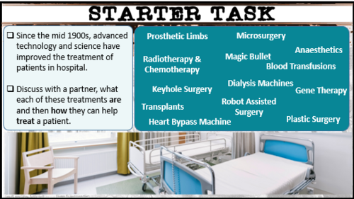 GCSE History Edexcel - Medicine in Britain - Magic Bullet Science ...