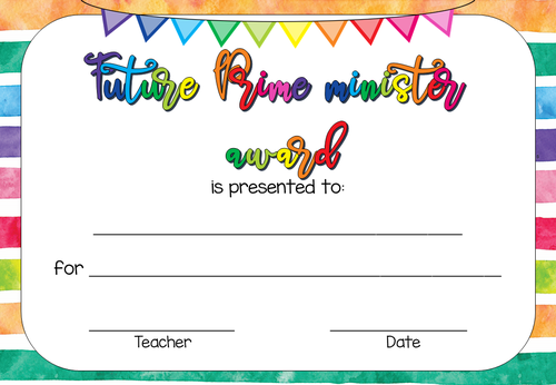 End of year awards - 58 printable editable certificates in pdf and ppt ...