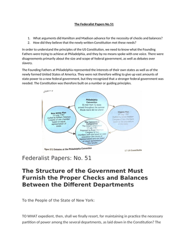 Edexcel - Politics: US Constitution - Nature & Origin of the US ...
