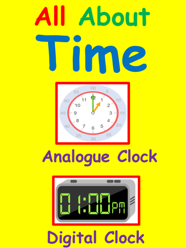 All About Time Clock Display | Teaching Resources