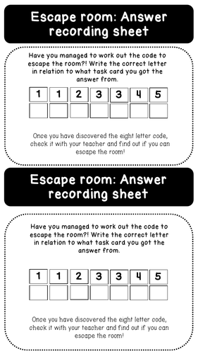 Recruitment and Selection - Escape Room Lesson | Teaching Resources