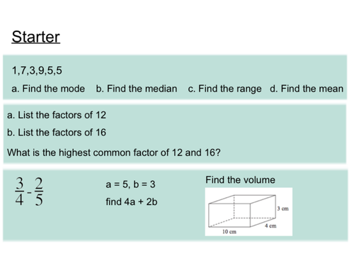 Writing and Simplifying Ratio Lesson | Teaching Resources