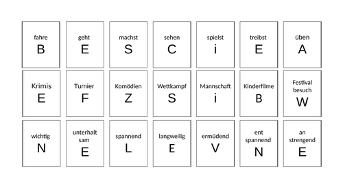 German Hobbys Escape room - Auf dem Rummel | Teaching Resources