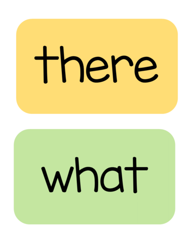 EYFS/KS1 - Phase 2 to 5: Colourful and Fun Tricky Word Flashcards ...