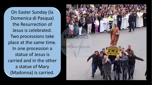 Easter in Italy/Pasqua/Settimana Santa | Teaching Resources