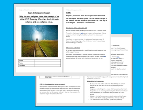 Complete Year 8 RE (in one download) | Teaching Resources