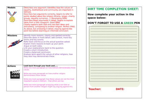 RE Assessments KS3 | Teaching Resources