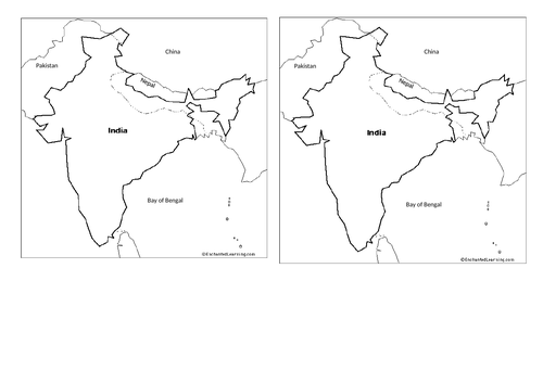 China vs India WHOLE TOPIC LESSONS and Assessments | Teaching Resources