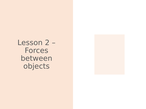 AQA GCSE Physics (9-1) - P8.2 Forces between objects FULL LESSON ...