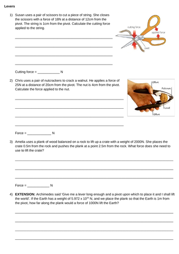 AQA GCSE Physics (9-1) - P8.5 More about levers and gears FULL LESSON ... AQA GCSE Physics (9-1) - P8.5 More about levers and gears FULL LESSON ...