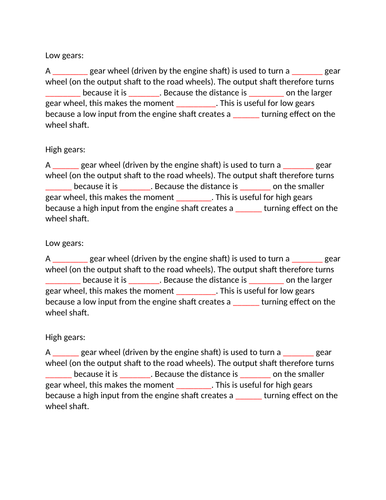 AQA GCSE Physics (9-1) - P8.5 More about levers and gears FULL LESSON ... AQA GCSE Physics (9-1) - P8.5 More about levers and gears FULL LESSON ...