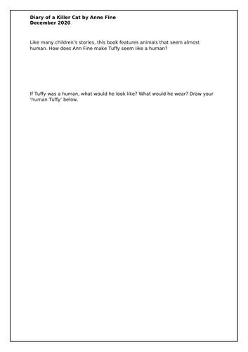 Guided reading KS2 Anne Fine The killer cat runs away | Teaching Resources