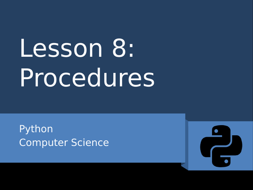 Python - Complete Unit of Work | Teaching Resources