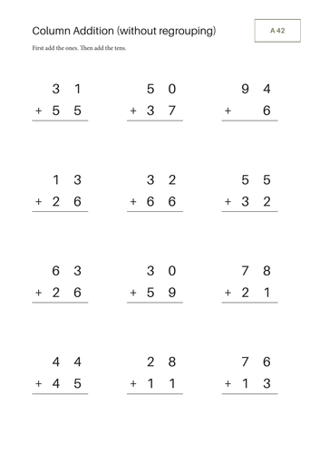 Mathematics Calculations Workbook Year1 / Year 2 | Teaching Resources