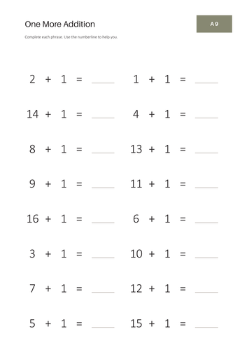 Mathematics Calculations Workbook Year1 / Year 2 | Teaching Resources