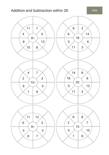 Mathematics Calculations Workbook Year1 / Year 2 | Teaching Resources