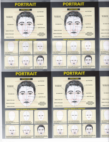 Portraits: Drawing, Proportion, Artists, Colour Wheel | Teaching Resources