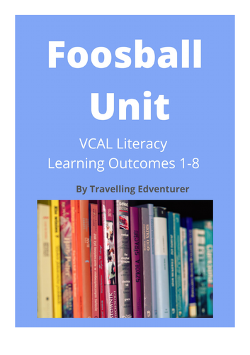 VCAL Literacy - Bundle Unit for Learning Outcomes 1-8 | Teaching Resources