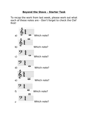Accidentals - Distance Learning - Music Theory | Teaching Resources