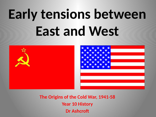 Introduction to the Cold War - GCSE History | Teaching Resources