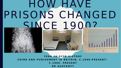 Edexcel GCSE History: Changes to Prisons since 1900 - Crime ...