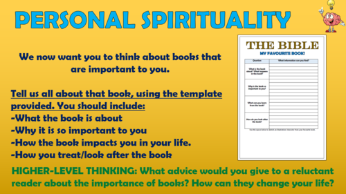 The Bible - Respect for the Bible! | Teaching Resources