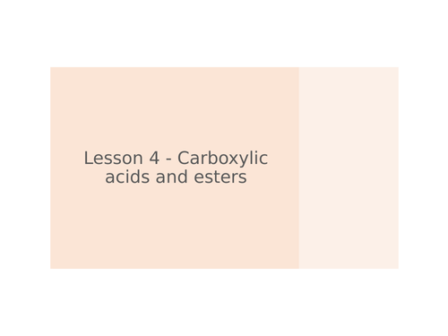 AQA GCSE CHEMISTRY (9-1) - C10.4 Carboxylic acids and esters FULL ...