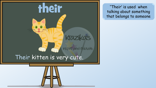 English Functional Skills - Homophones - There, Their, They're ...