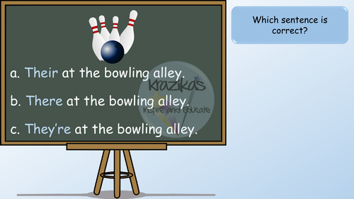 English Functional Skills - Homophones - There, Their, They're ...