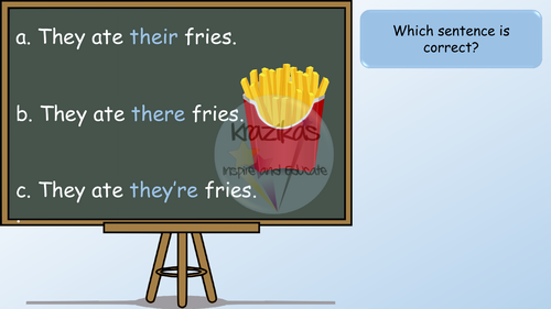 English Functional Skills - Homophones - There, Their, They're ...