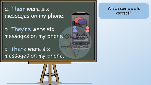 English Functional Skills - Homophones - There, Their, They're ...