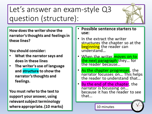 Eduqas English Language Structure | Teaching Resources