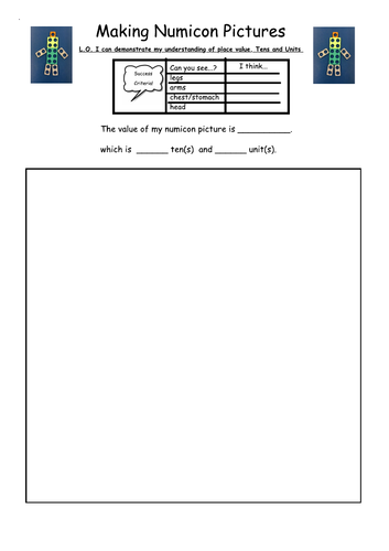 Numicon Place Value Activity Pack | Teaching Resources