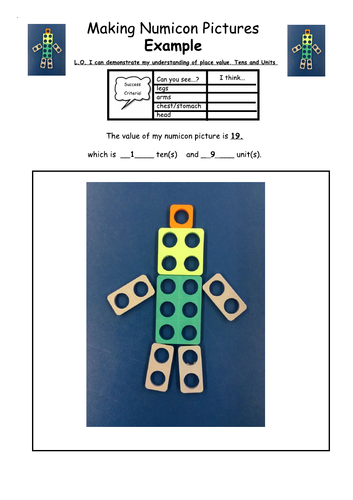 Numicon Place Value Activity Pack | Teaching Resources