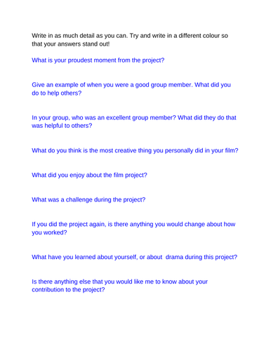 Online Drama! News Report Group Project! | Teaching Resources