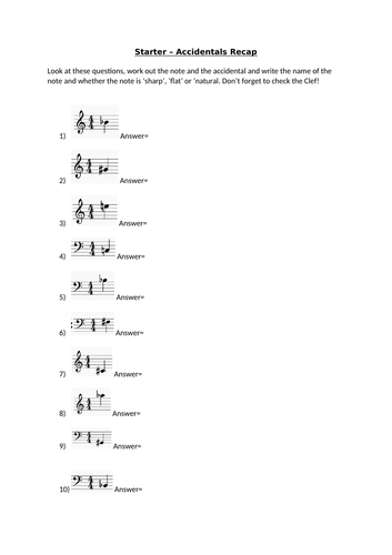 Rhythms, Rests and Time Signatures - Distance Learning - Music Theory ...
