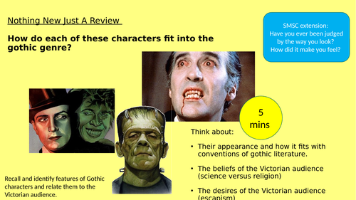 KS3 English - Study of Frankenstein. | Teaching Resources