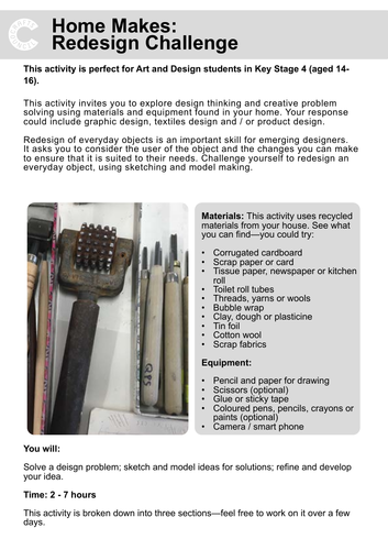 Redesign Challenge | Teaching Resources