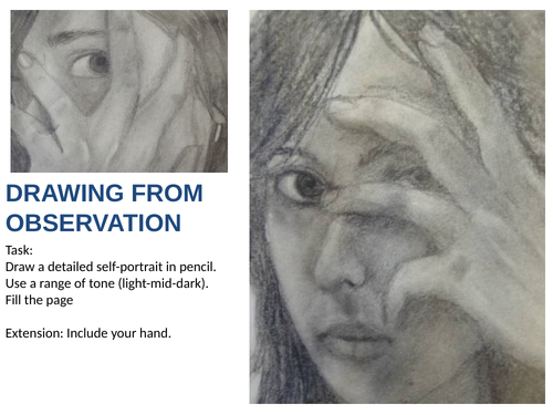 KS3 Drawing Ideas for Remote Learning | Teaching Resources