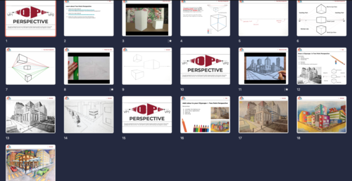 Two Point Perspective - Powerpoint Presentation to cover up to three ...