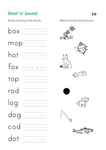CVC Decode, Read and Write Worksheets | Teaching Resources