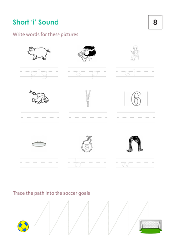 CVC Decode, Read and Write Worksheets | Teaching Resources