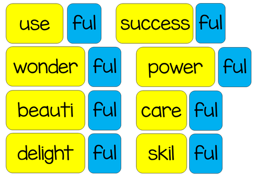 Year 3 and Year 4 LKS2 - SPAG: Word building cards - prefixes and ...