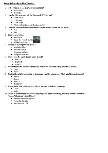 Mise En Scene SOW - Media Studies Film Studies | Teaching Resources