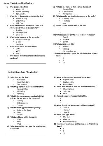 Mise En Scene SOW - Media Studies Film Studies | Teaching Resources