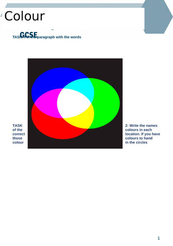 Colour | Teaching Resources